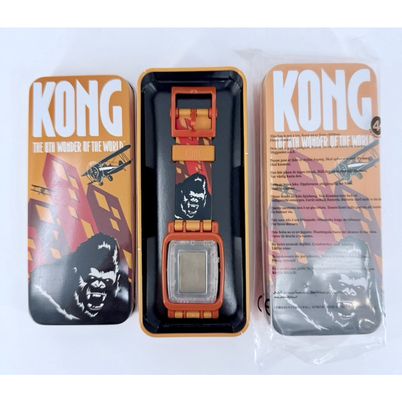 Wall Decor | King Kong X Burger King Watch 205 The 8th Wonder Of World Y2k Kids Club Orange ...